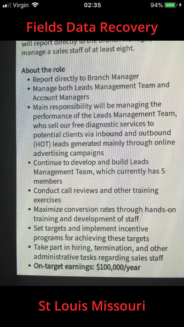 An Insider’s Look at Fields Data Recovery US (September, 2024) | The ...